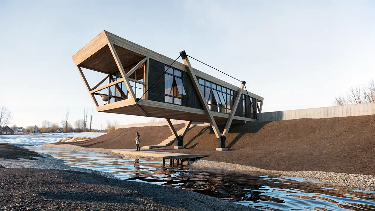 Extreme Houses Model Download - Sketchup Free Models